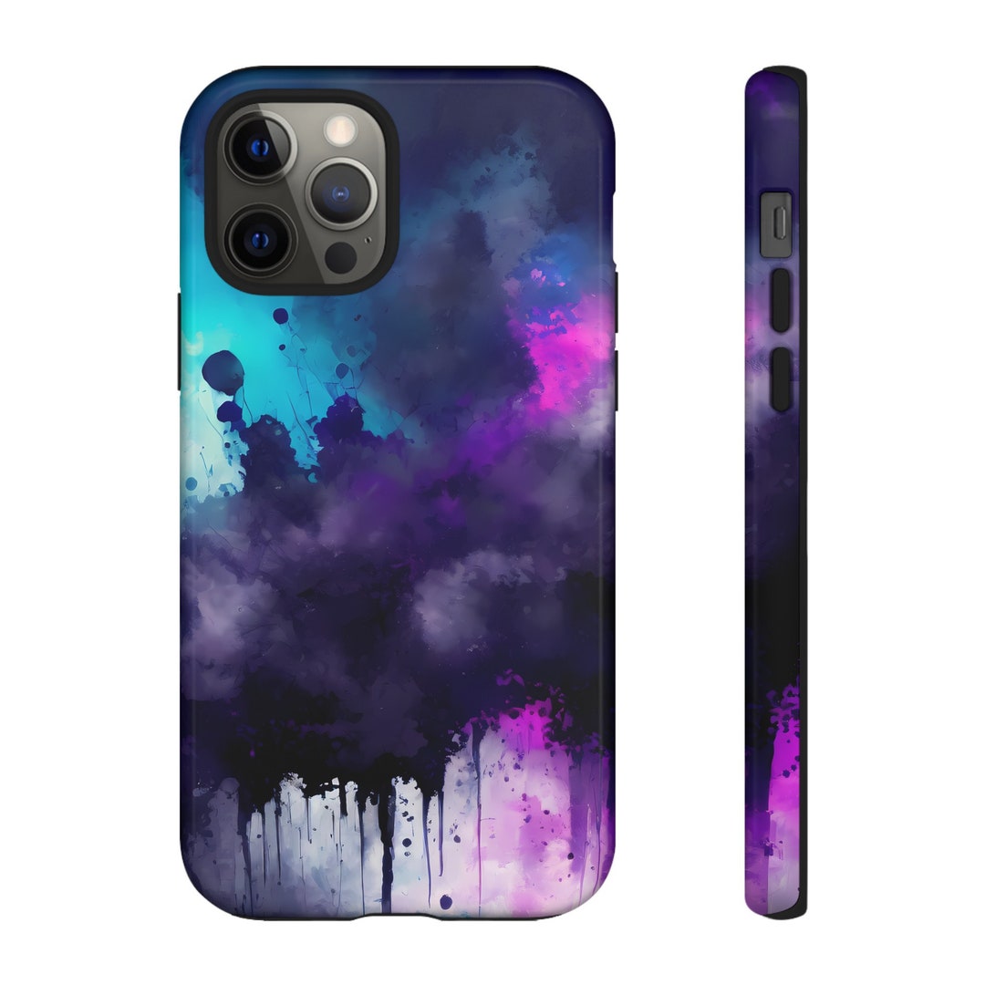 Handcrafted Vibrant Paint Splatter Phone Cases for Android and iPhone ...