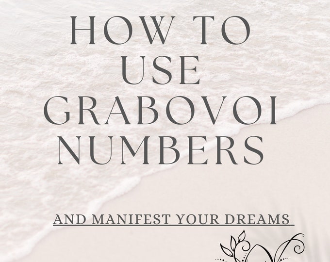 How to Use Grabovoi Numbers - Etsy
