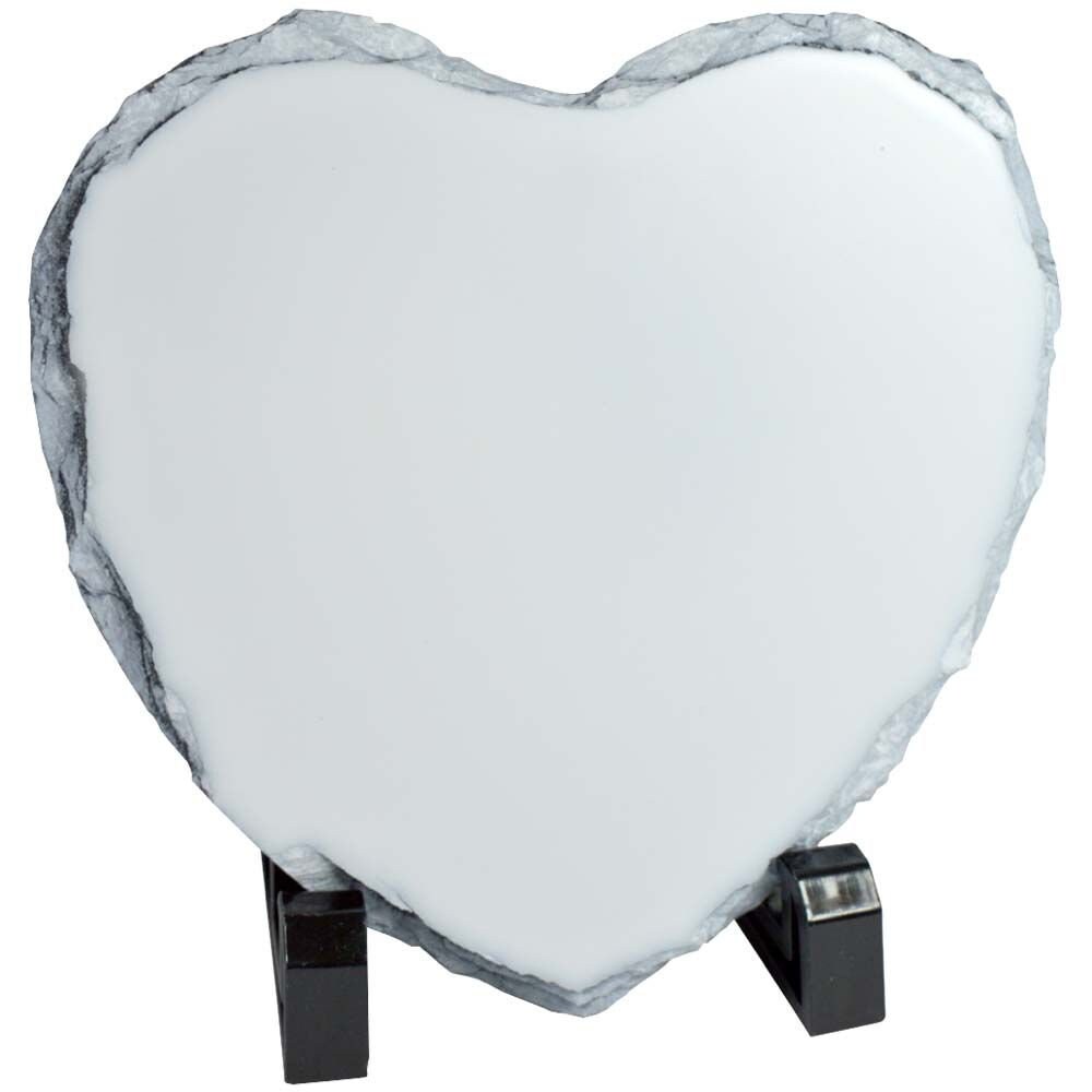 Photo Heart Rock Slate | Picture Heart Rock | Anniversary | Wedding ...