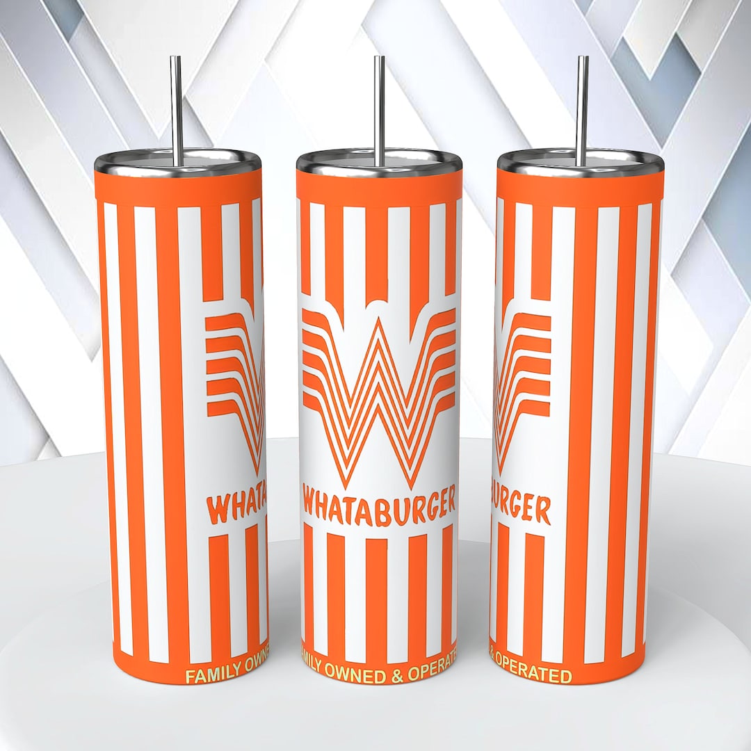 Whataburger Tumbler Texas Fastfood - Etsy