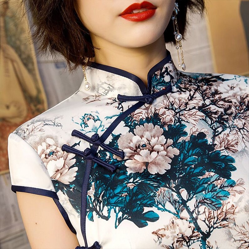 Classic Long Chinese Qipao - Etsy