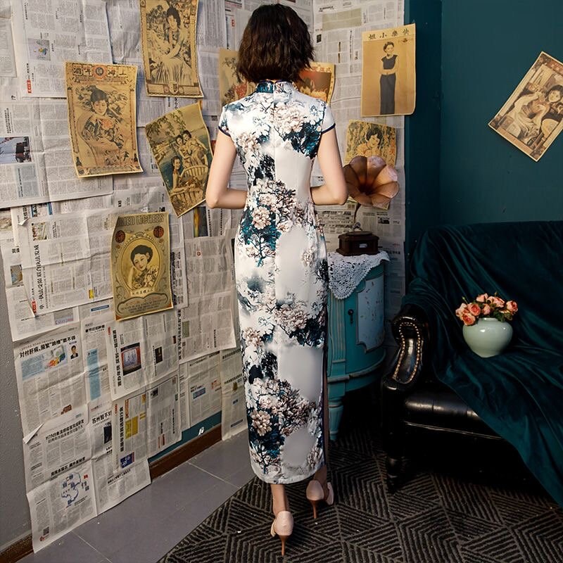 Classic Long Chinese Qipao - Etsy