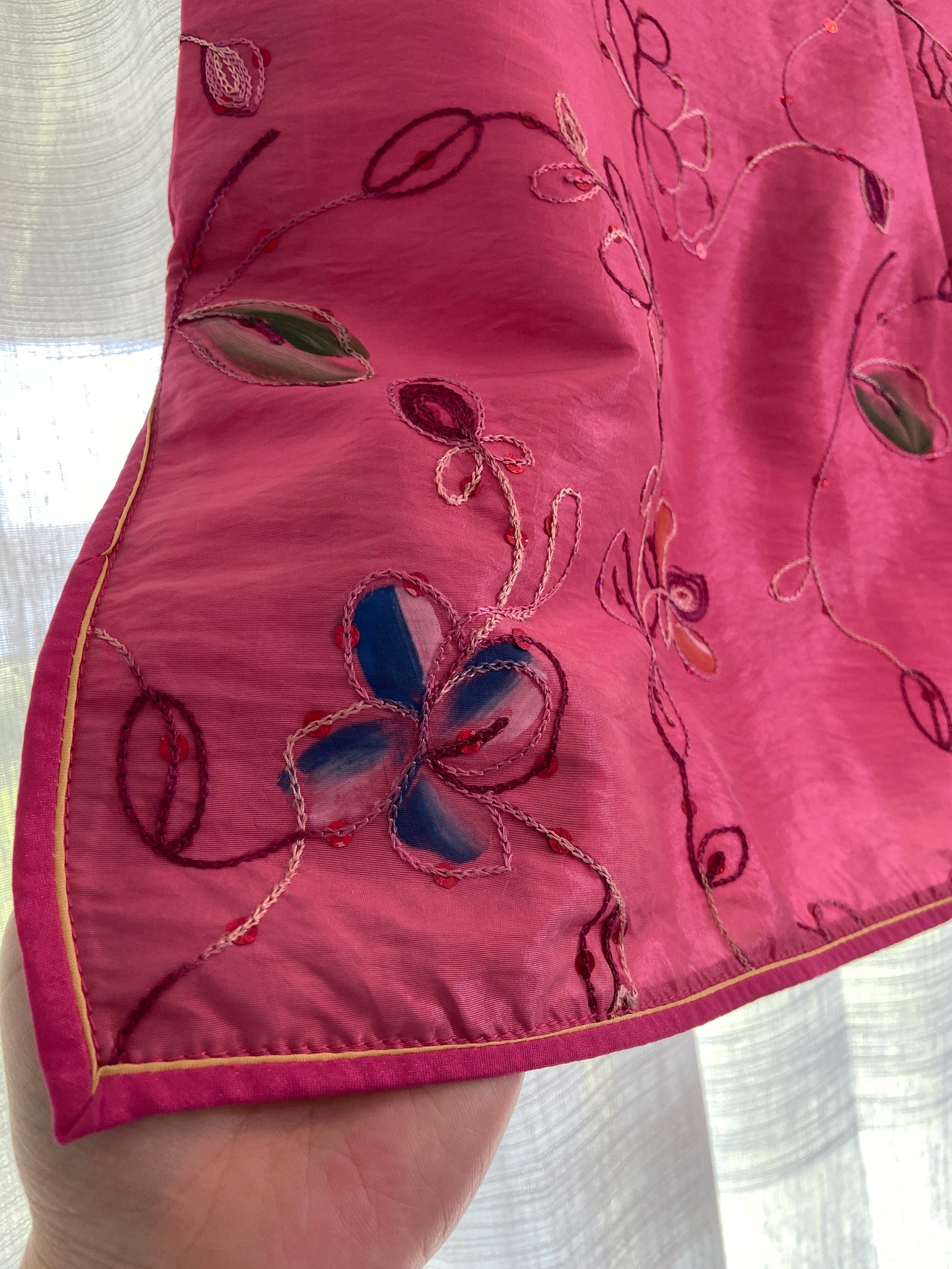 Vintage Qipao Top Must Have Do Not Miss Pink With High Quality Making ...