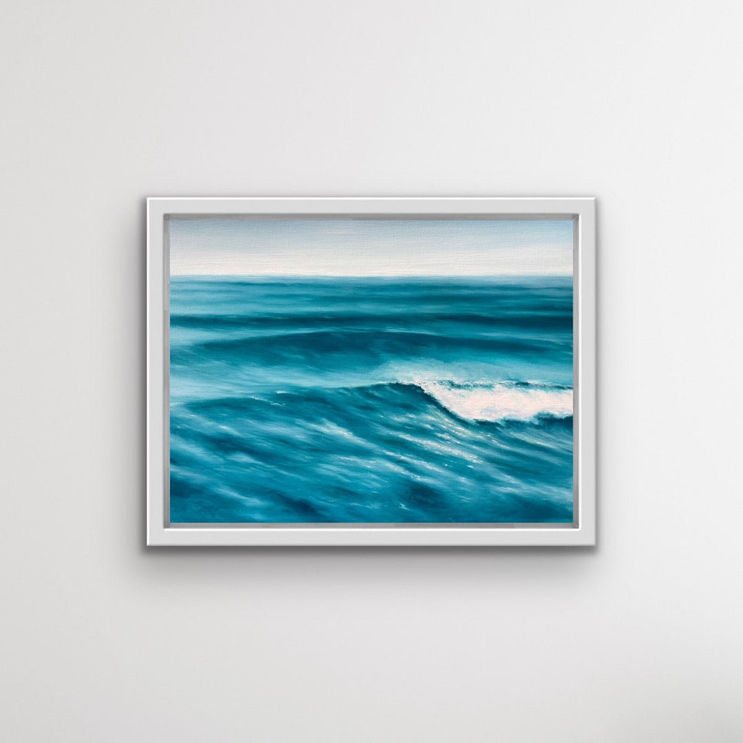 Blue Wave Prints - Etsy