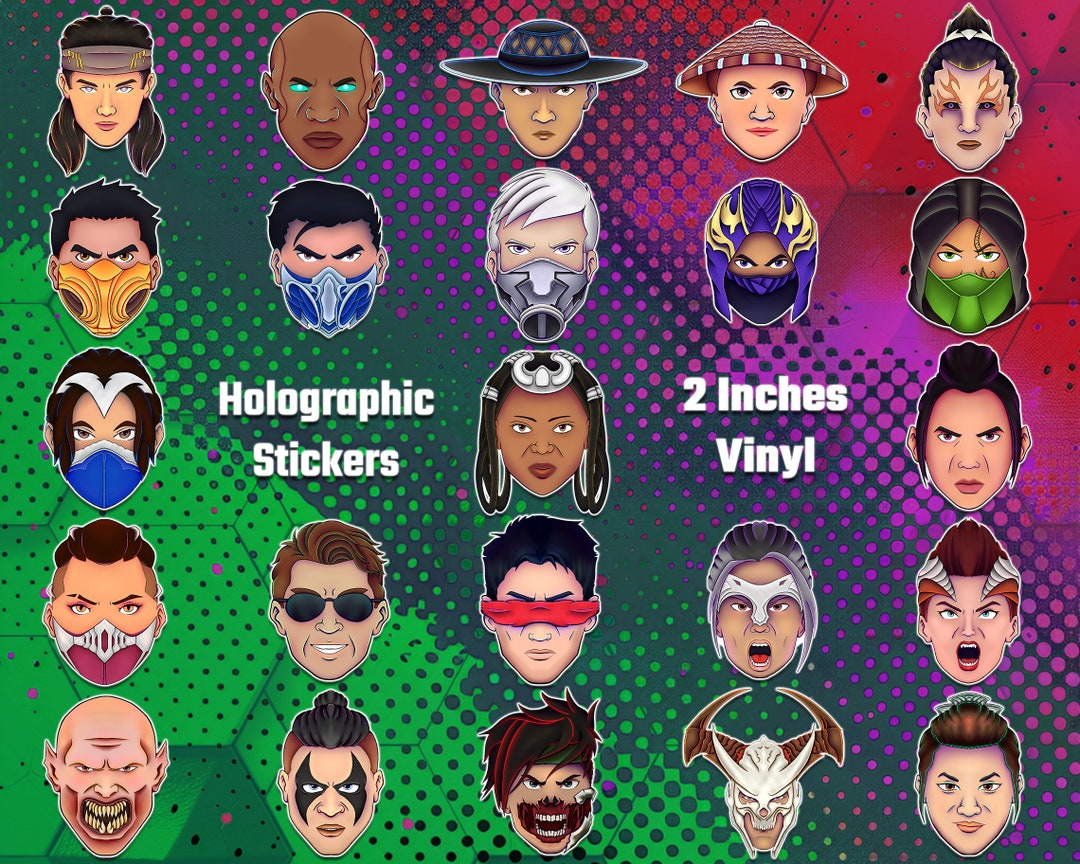 MK1 Holographic Stickers - Etsy