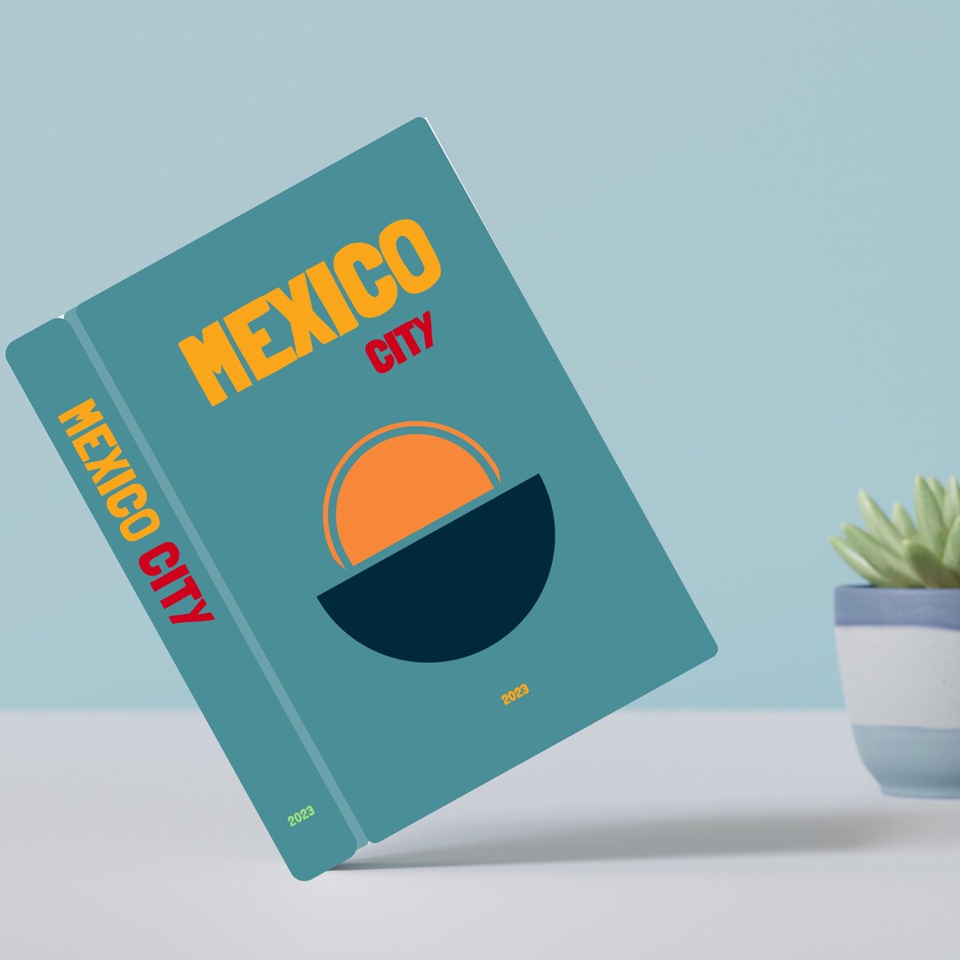 Mexico Photobook Template, Travel Photobook, Memory Book, Editable ...