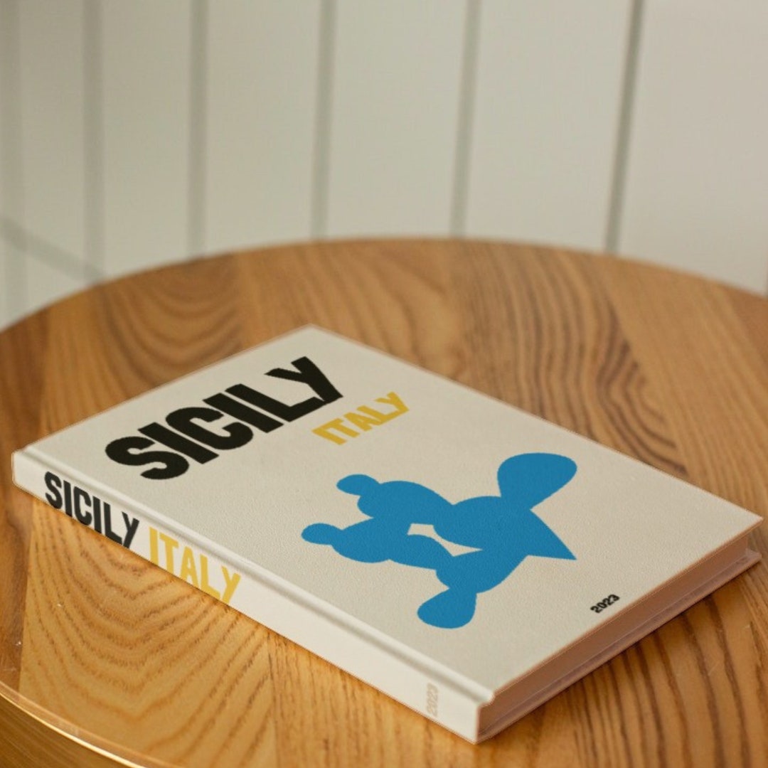 Sicily Photobook Template Travel Photobook Memory Book - Etsy