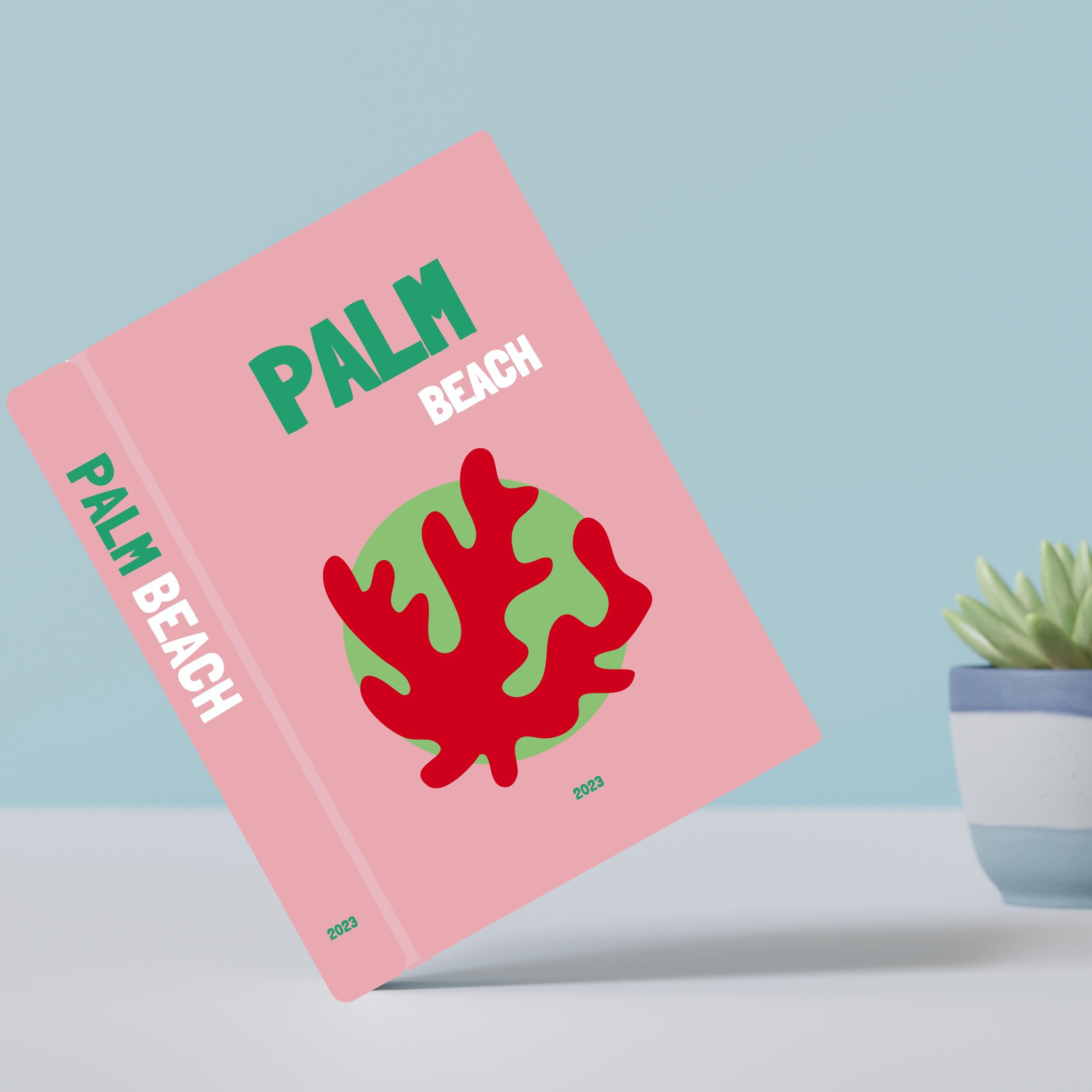 Palm Beach Photobook Template, Travel Photobook, Memory Book, Editable ...