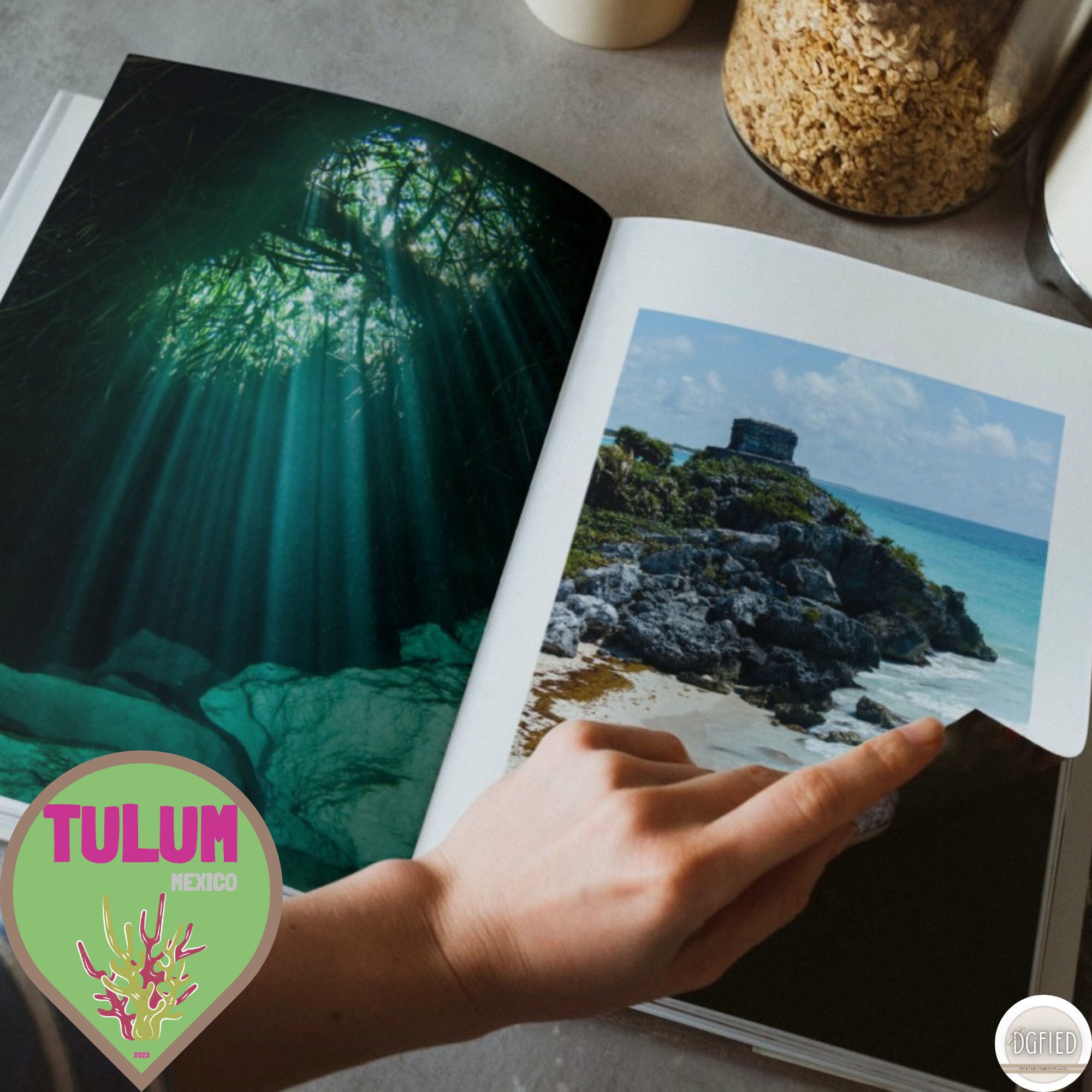 Tulum Photobook Template Travel Photobook Memory Book - Etsy