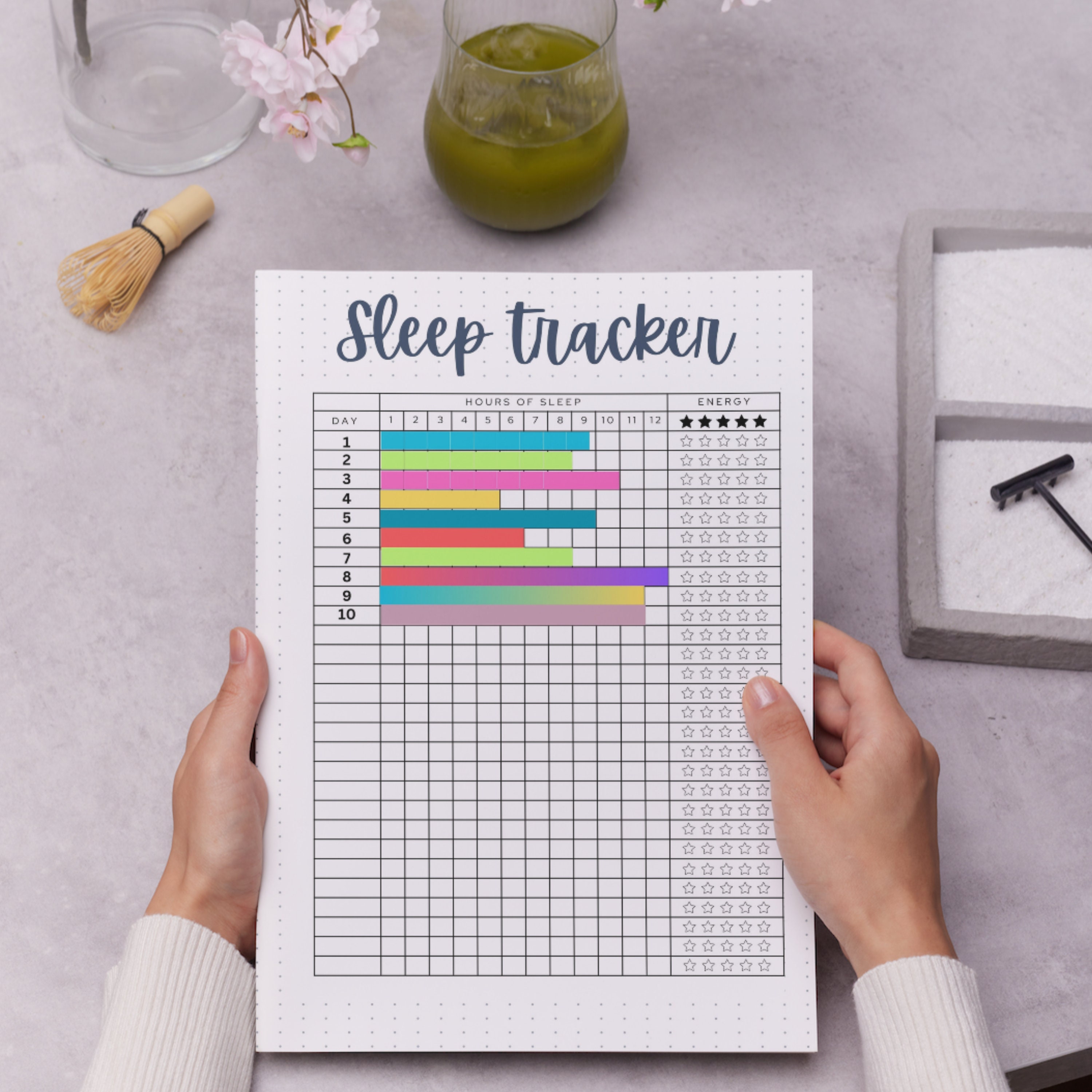Pre Made Health Tracker Bujo Pages, Printable Bullet Journal, Bujo ...