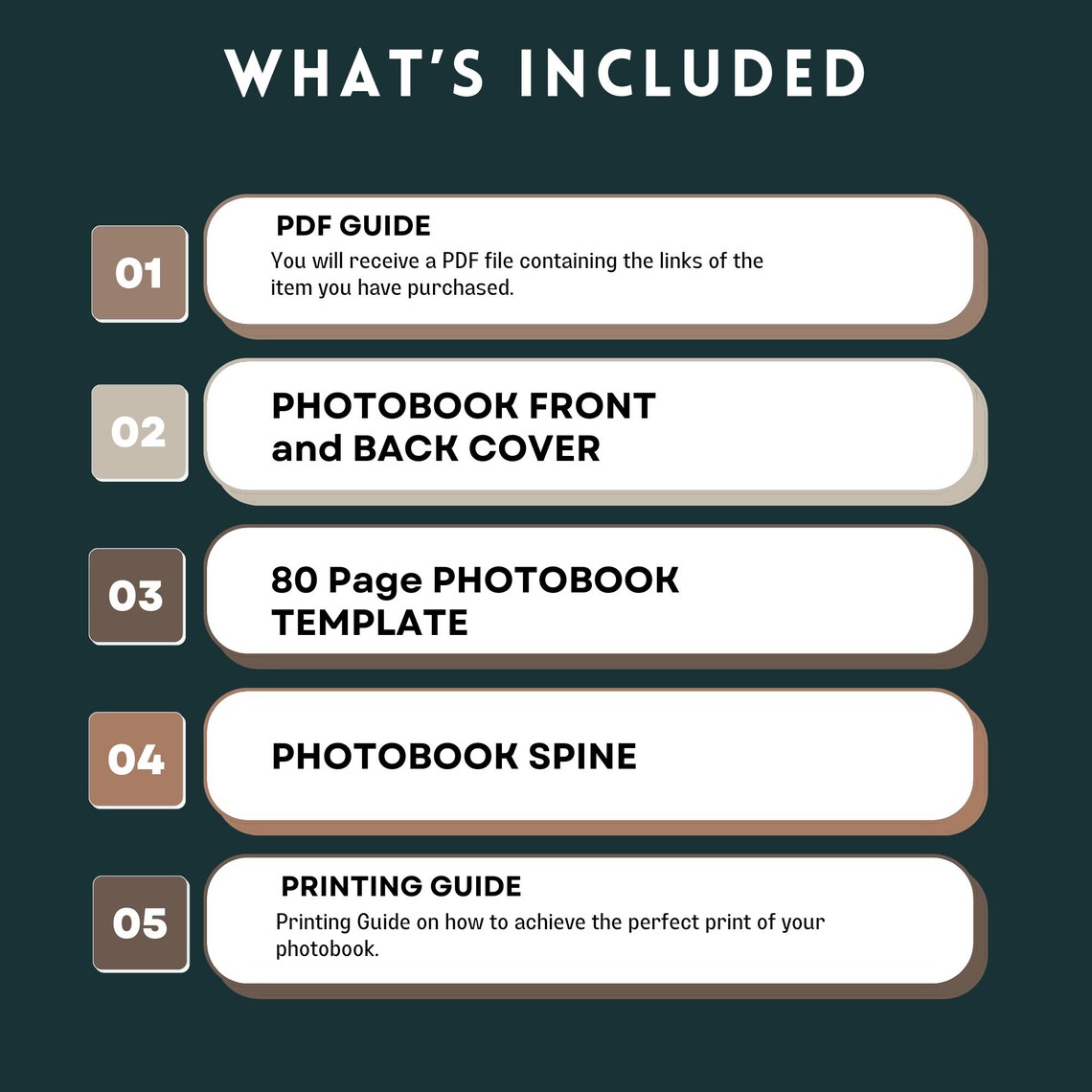 Bali Photobook Template, Travel Photobook, Memory Book, Editable ...