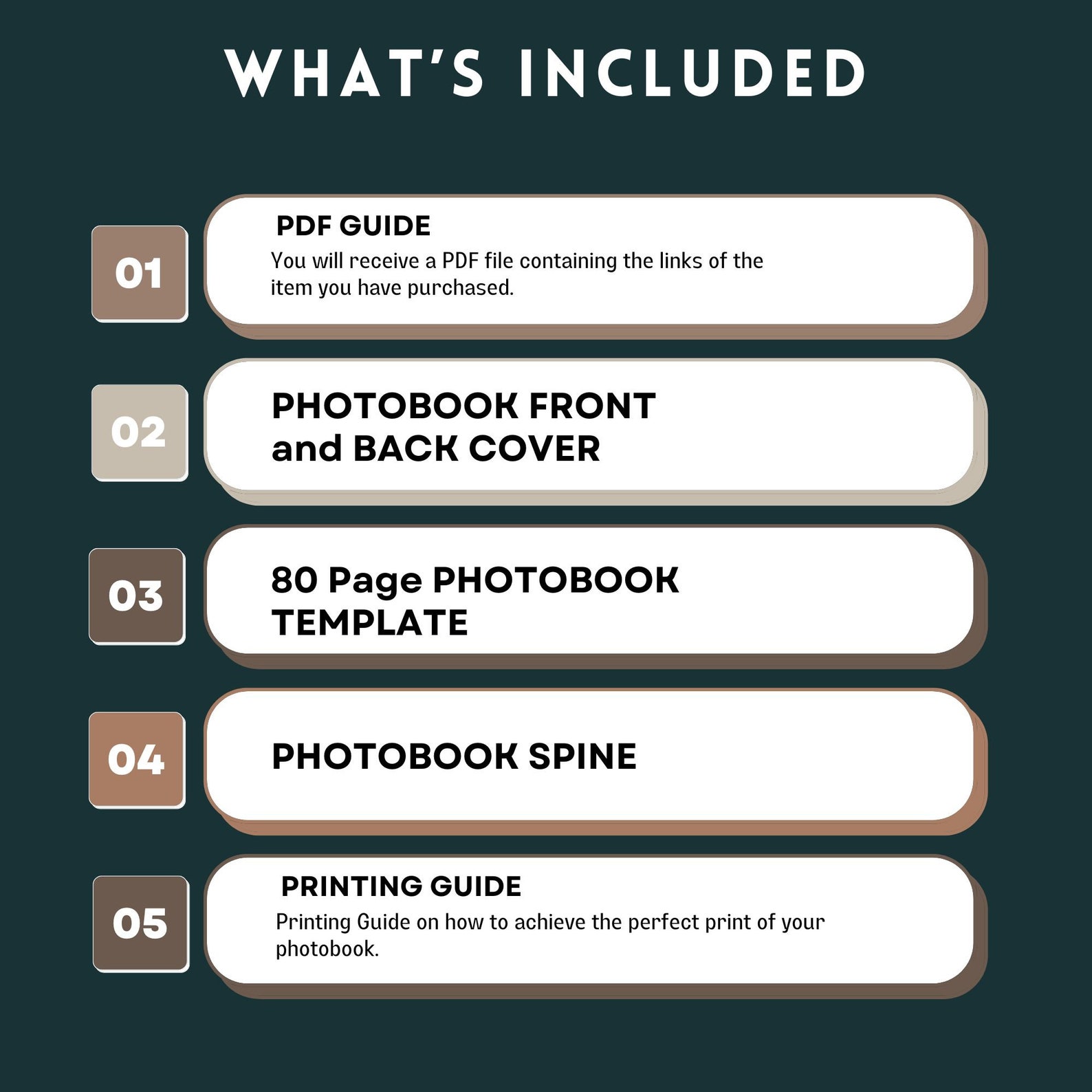 Bali Photobook Template, Travel Photobook, Memory Book, Editable ...