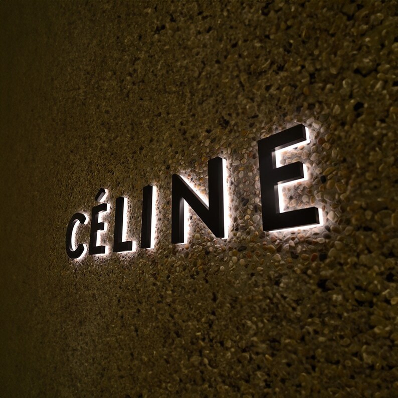 Custom Backlit Sign Laser Cut Sign Metal Sign Outdoor Business Sign ...