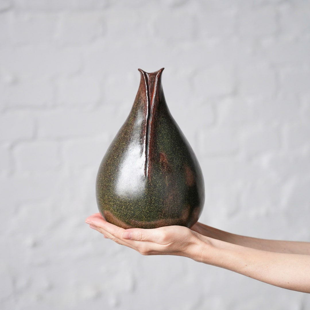 A Spectacular Modernist Studio Vase. 1960s Mid Century Modern Baltic ...