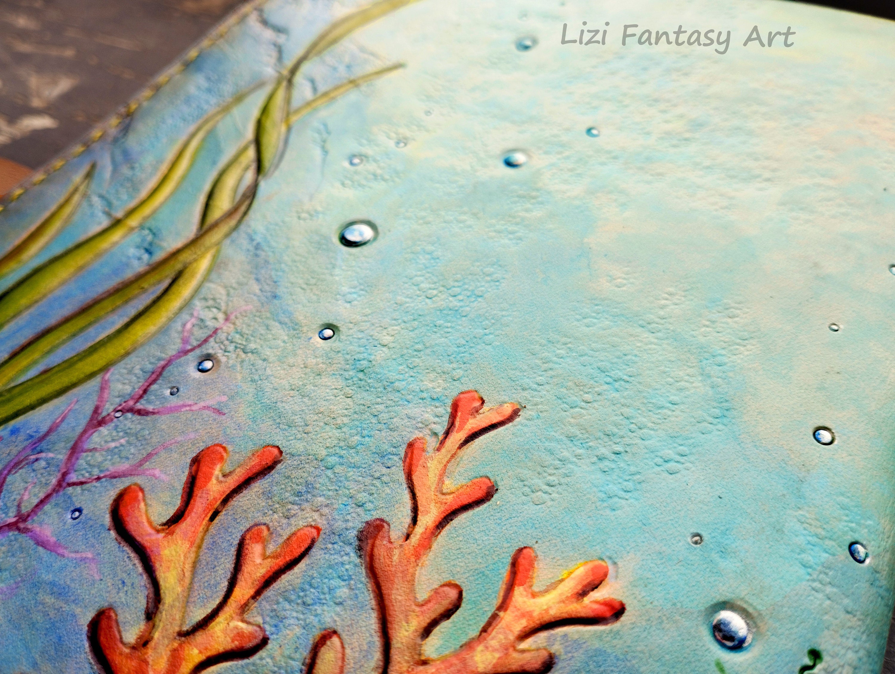 Hand Embossed Leather Book Cover, Handmade Leather Journal Cover ...