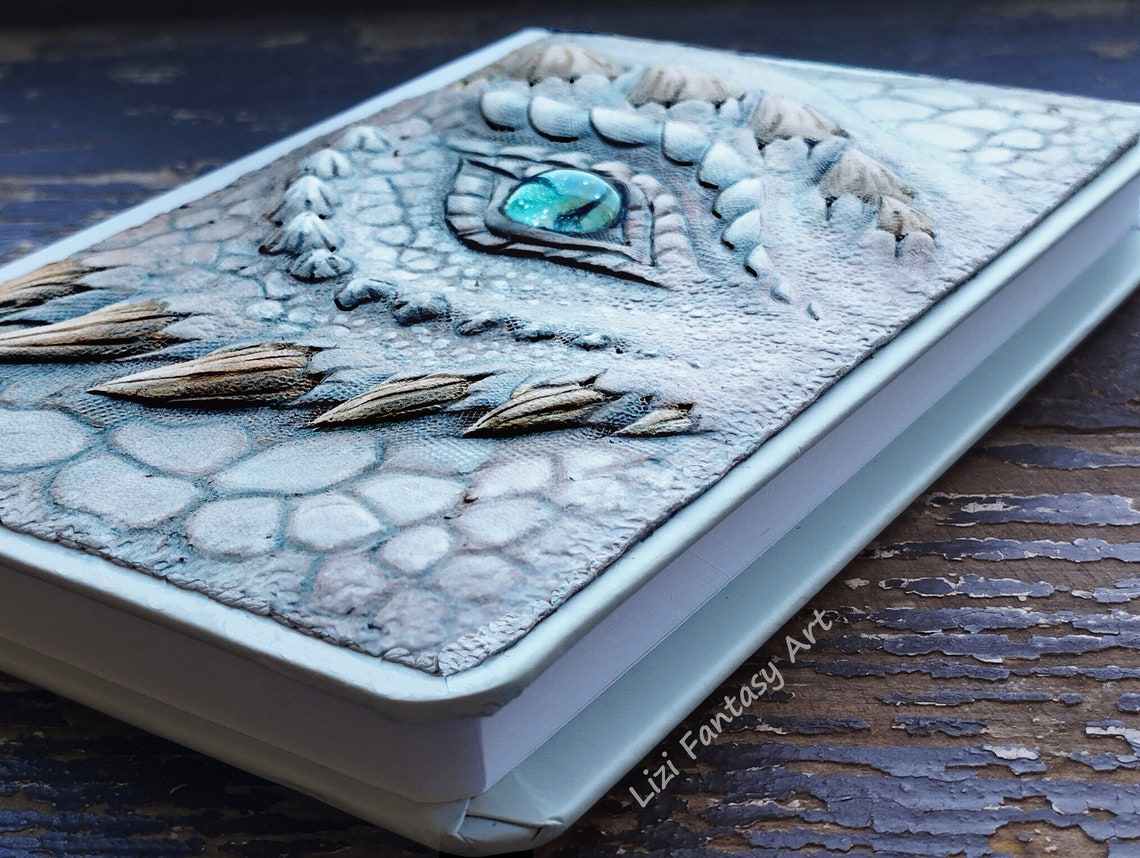 Leather Journal Handmade Dragon , Hand Tooled Personalized Diary ...