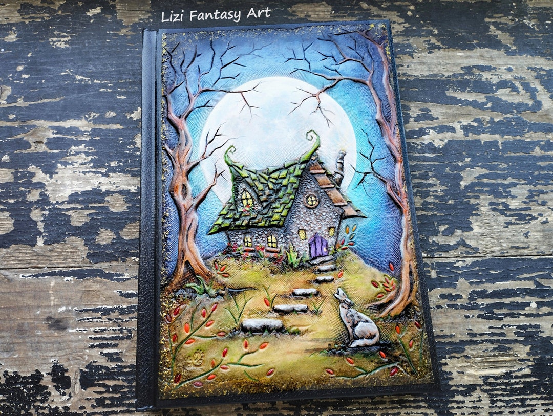 Hand Embossed Leather Notebook, Handmade A5 Leather Journal ...