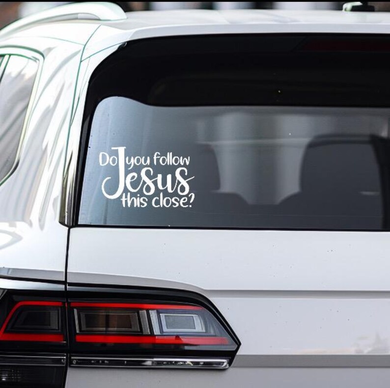 Christian Car Decal - Etsy