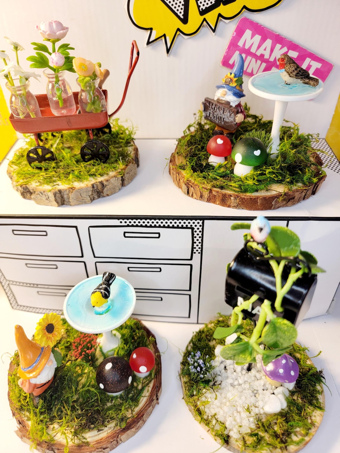 Miniverse Garden Scenes - Etsy