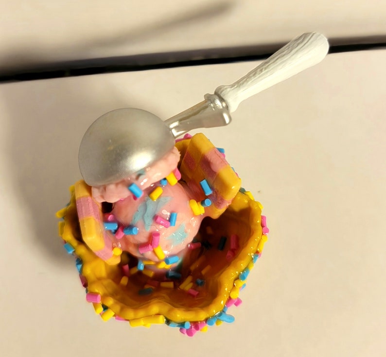 MGA Miniverse Cotton Candy Ice Cream Sundae - Etsy