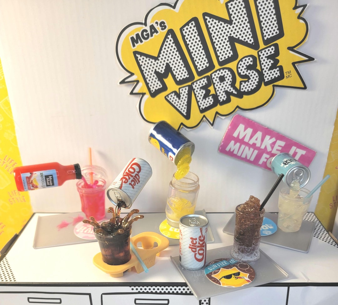 Social Drinks Miniverse Mini's - Etsy