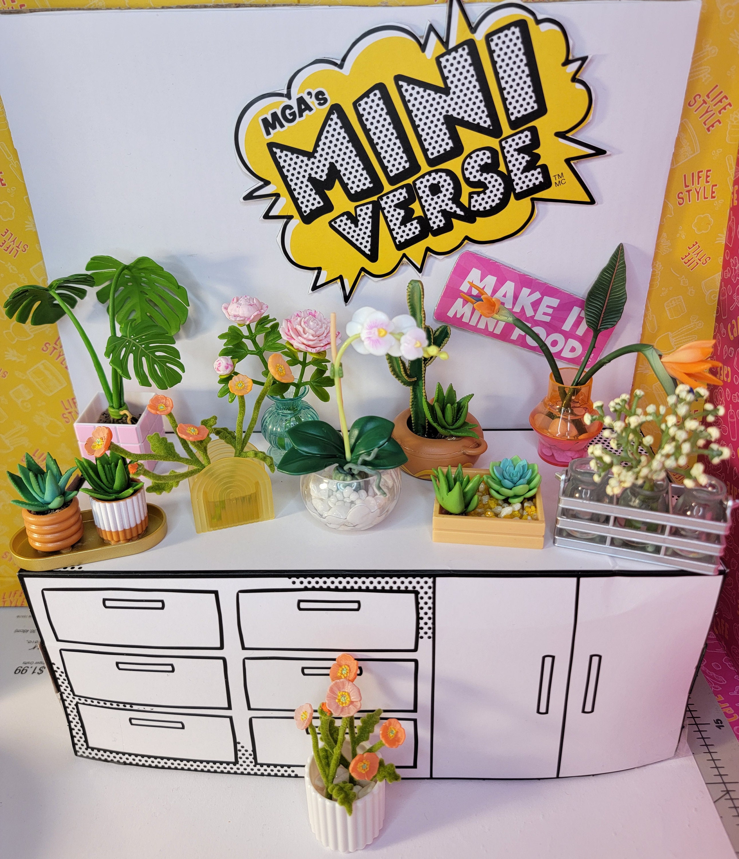 Spring Plants & Flowers Miniverse Mini's, Assorted - Etsy