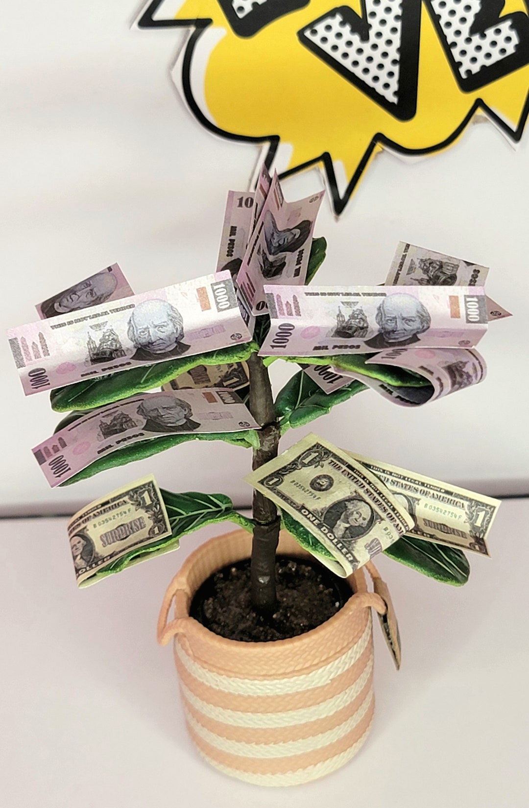 Miniverse Fiddle Leaf Money Tree - Etsy