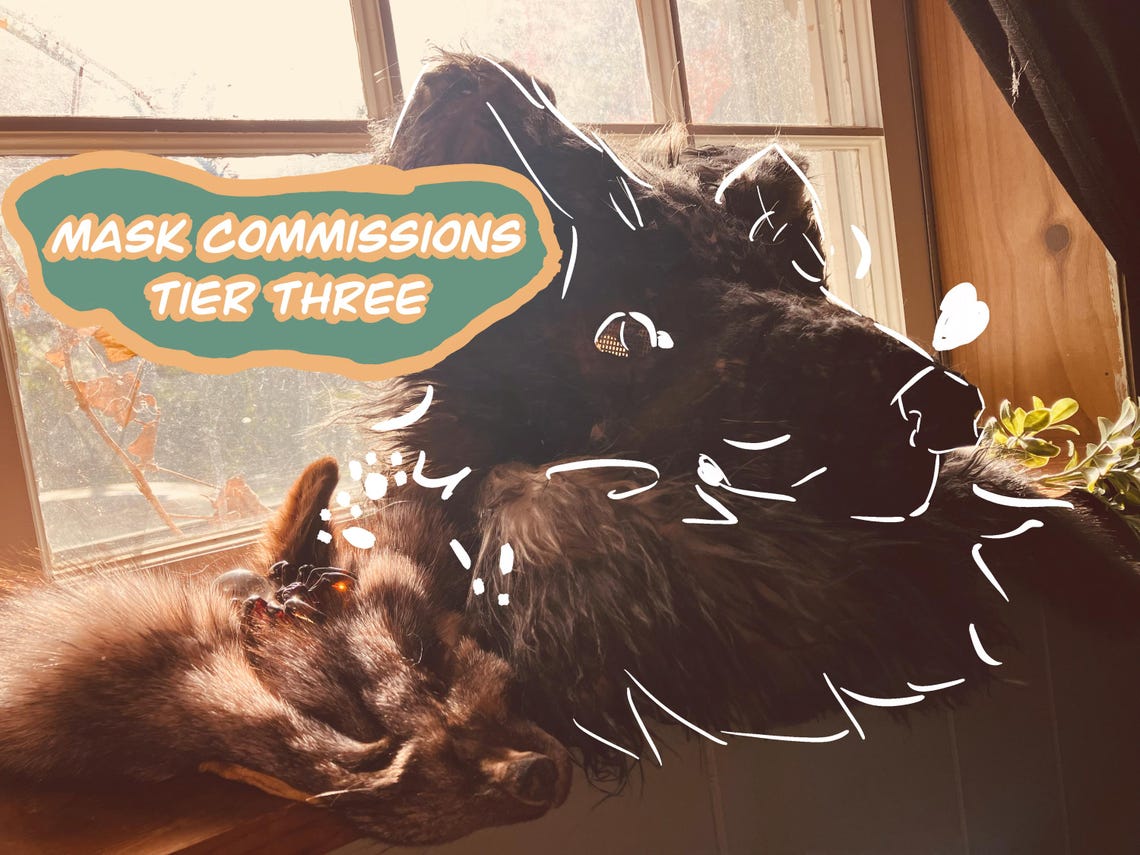 Highest Tier Animal Mask Commissions (read Description Before Purchase ...