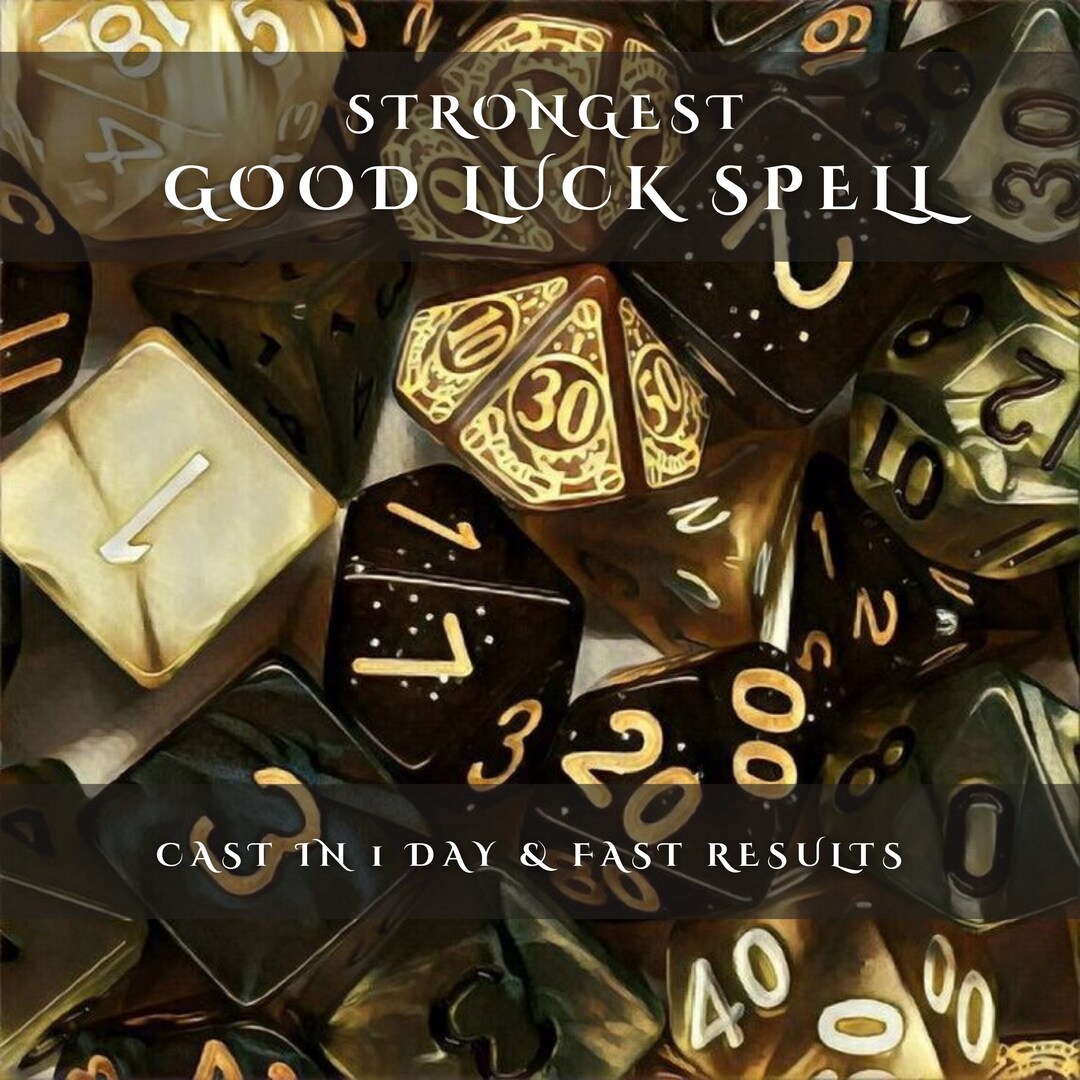 Strongest Good Luck Spell, Win Lotto and All Games, Remove Obstacles ...