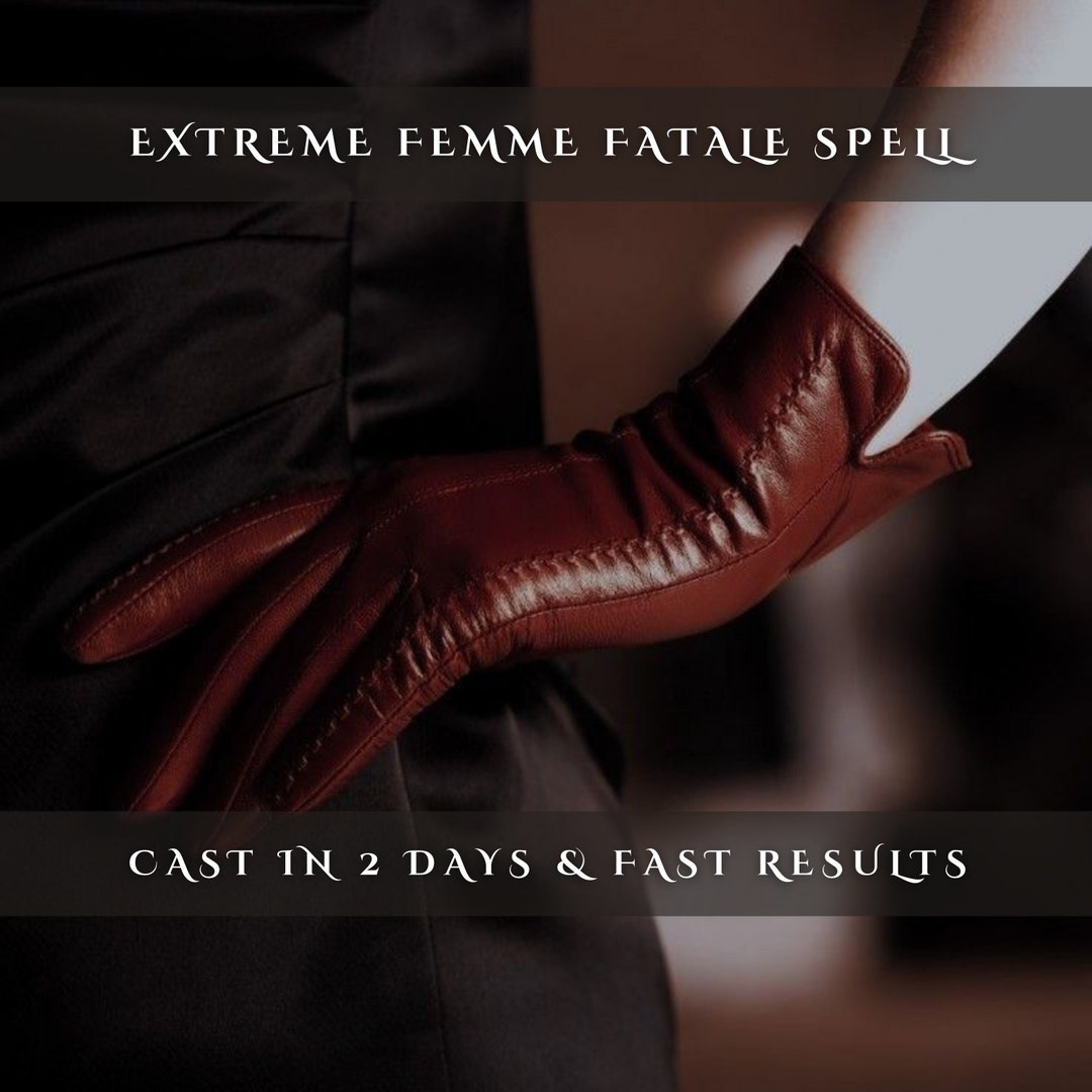 Extreme Femme Fatale Spell, Self Confidence Magic, Become Powerful ...