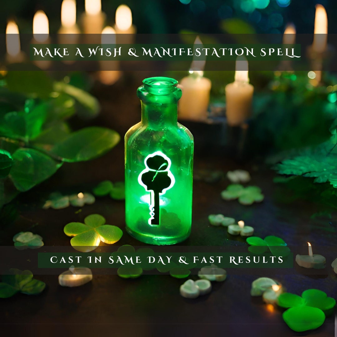 Make A Wish Spell, Manifestation Ritual, Same Day Casting, Fast ...