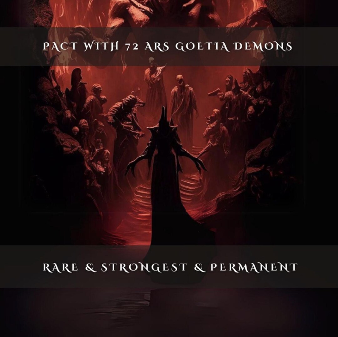 Strongest Pact With 72 Ars Goetia Demons, Unlimited Power and Resources ...