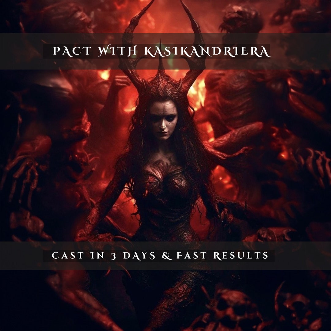 Pact With Kasikandriera Demon Initiation Demonic Obsession - Etsy