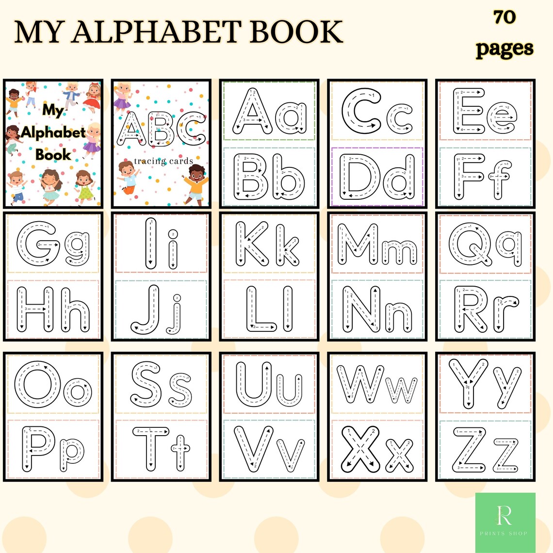 ABC Adventure: Interactive Alphabet Workbook for Kids - Preschool ...