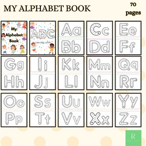 ABC Adventure: Interactive Alphabet Workbook for Kids - Preschool ...