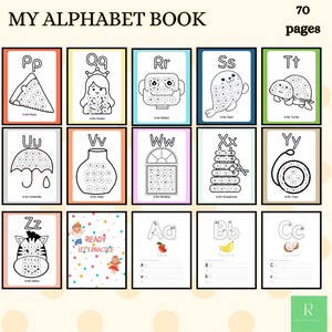 ABC Adventure: Interactive Alphabet Workbook for Kids - Preschool ...