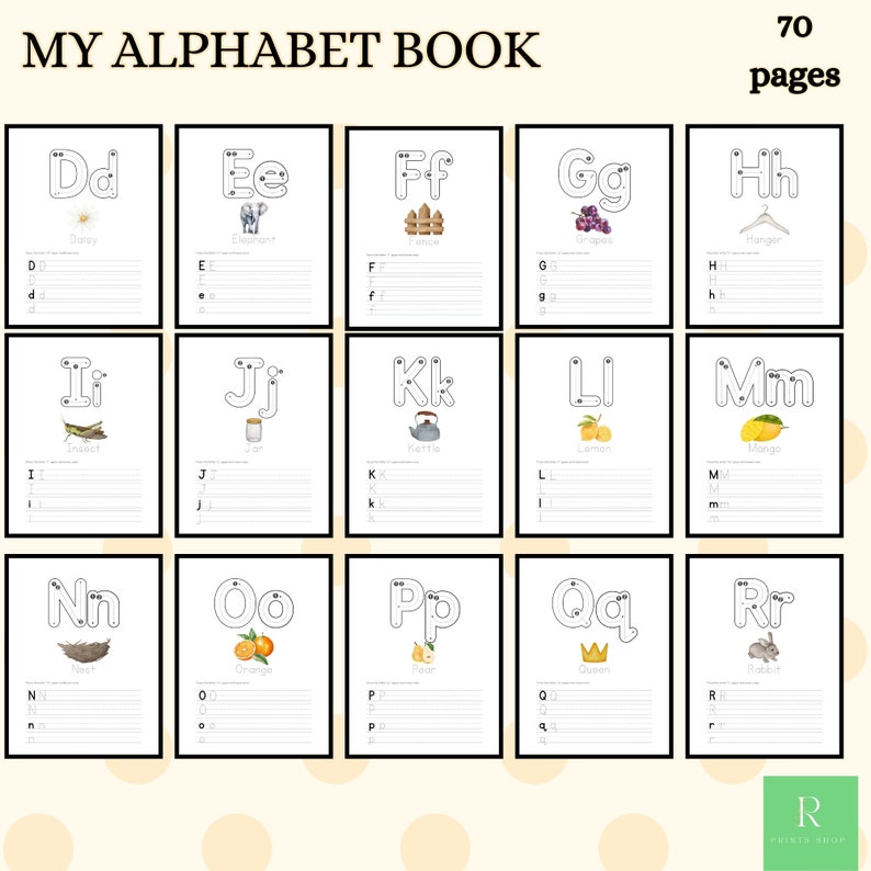 ABC Adventure: Interactive Alphabet Workbook for Kids - Preschool ...