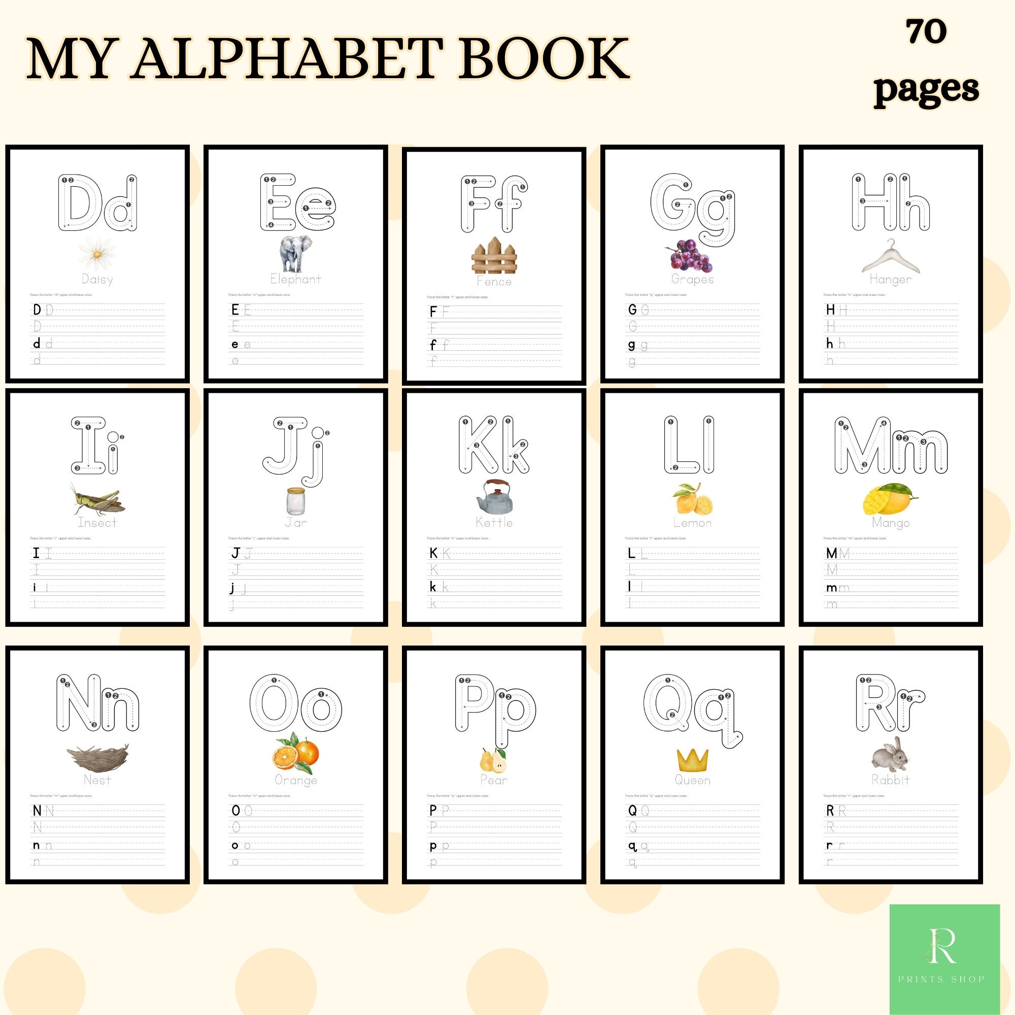 ABC Adventure: Interactive Alphabet Workbook for Kids Preschool ...