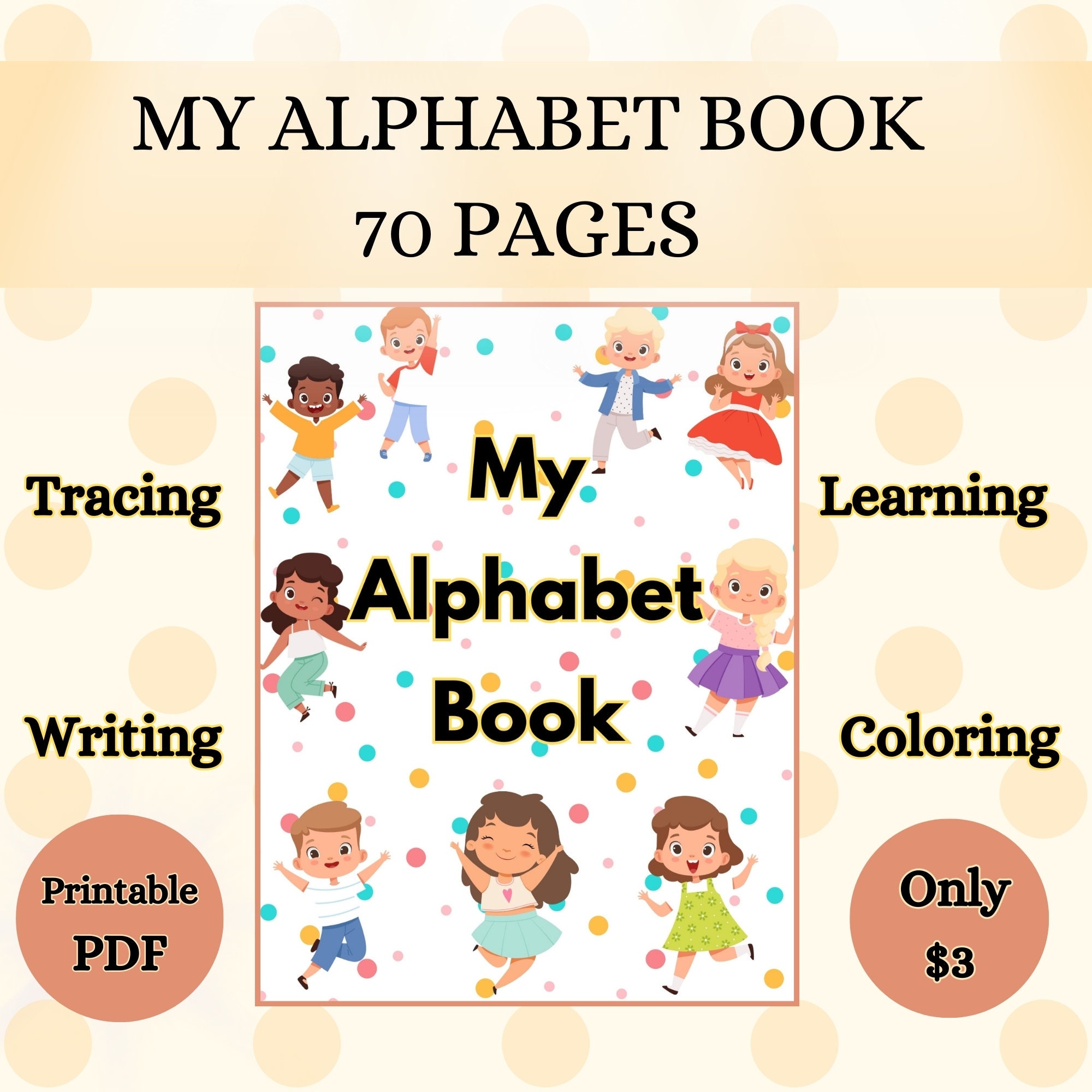 ABC Adventure: Interactive Alphabet Workbook for Kids - Preschool ...
