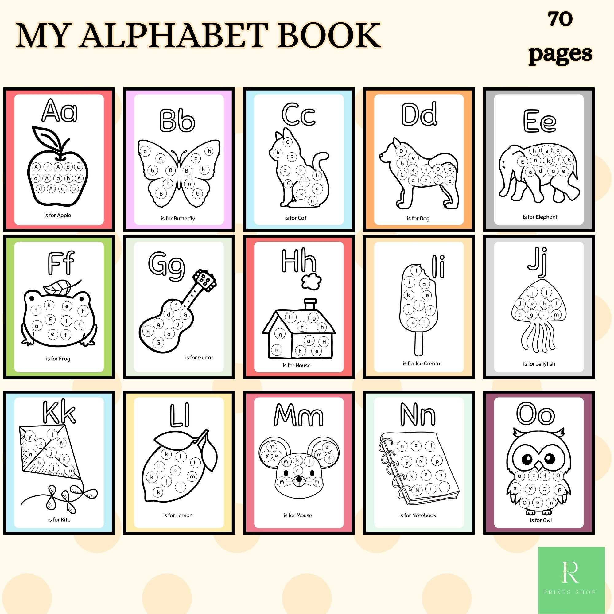 ABC Adventure: Interactive Alphabet Workbook for Kids - Preschool ...