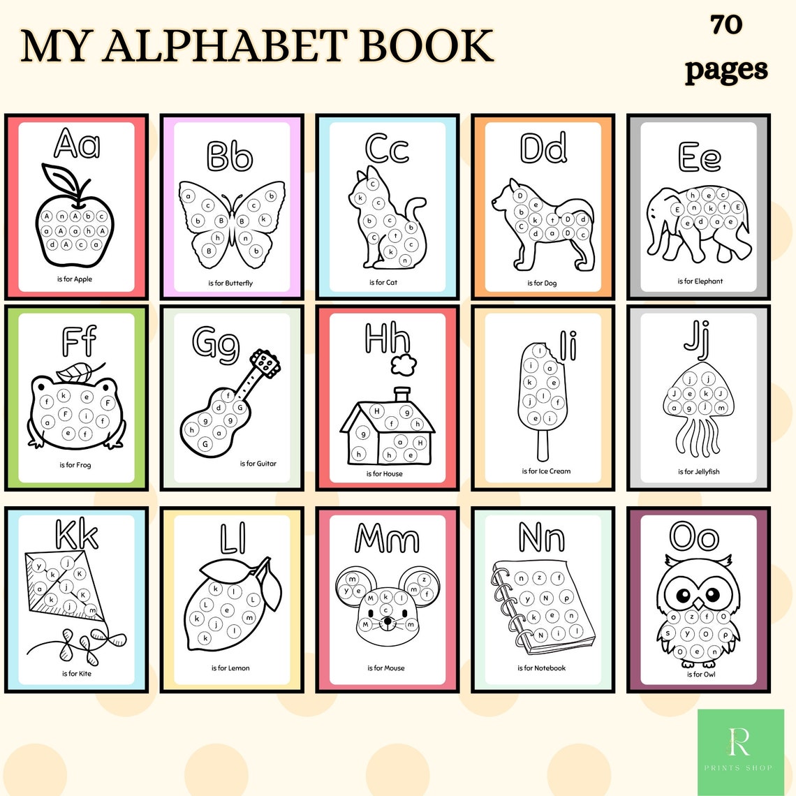 ABC Adventure: Interactive Alphabet Workbook for Kids - Preschool ...