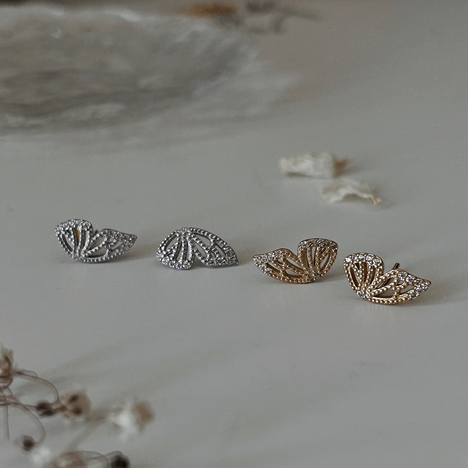 Butterfly Jewelry Sets/ 925 Silver Jewelry Sets/ Butterfly Necklaces ...