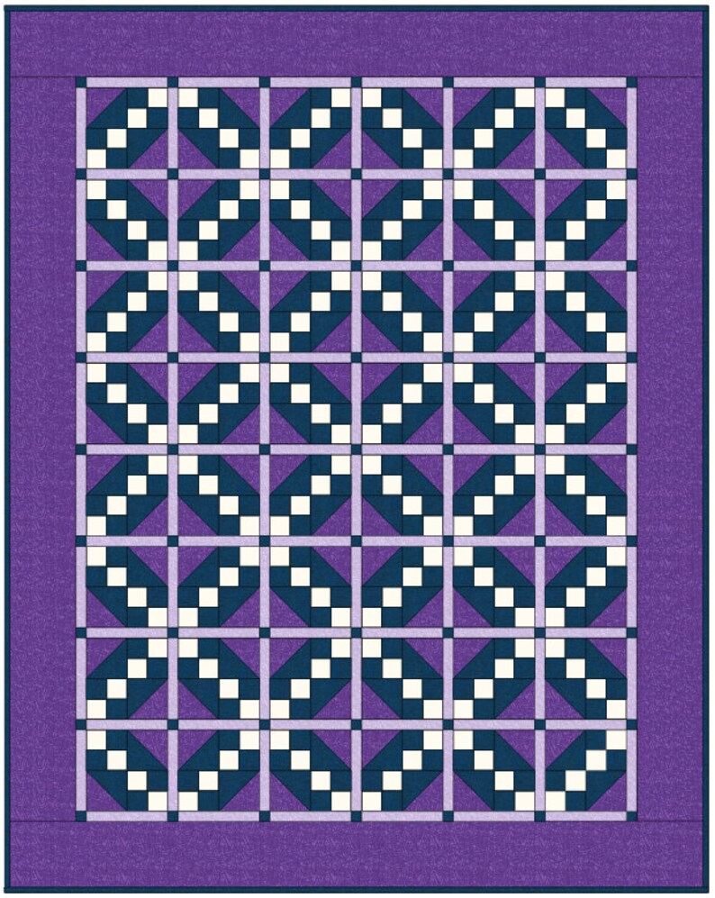 Square Dance Quilt Pattern - Etsy