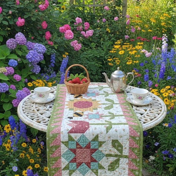 Bee Table Runner Quilted - Etsy
