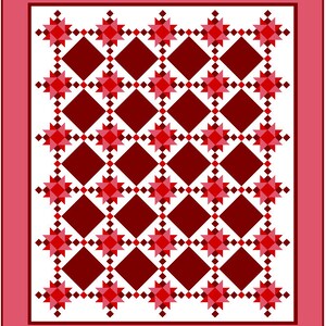 Berries and Cream Quilt Pattern - Etsy