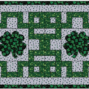 Emerald Isle Table Runner Quilt Pattern, PDF DOWNLOAD - Etsy