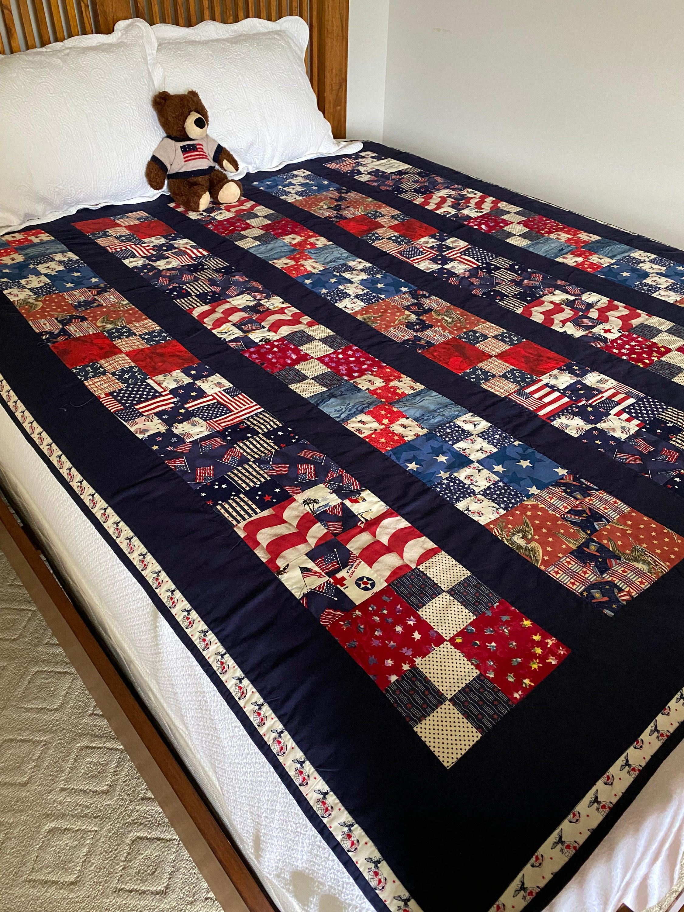Fields of Valor Quilt Pattern - Etsy