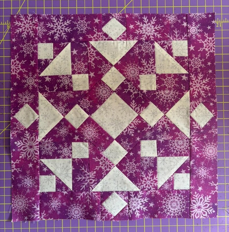 Northern Lights Table Runner Pattern - Etsy