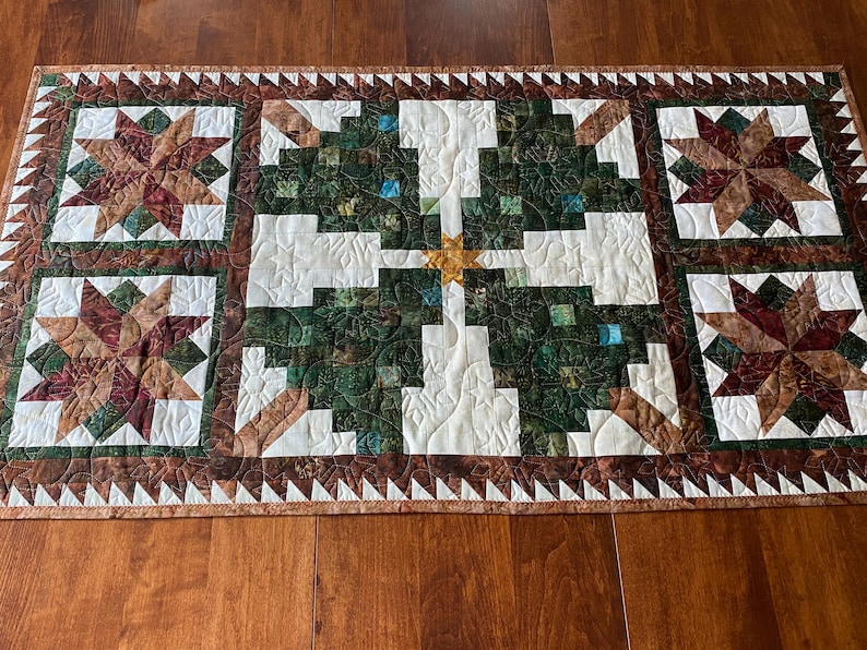 On-point Pine Tree Quilt Block Pattern - Etsy