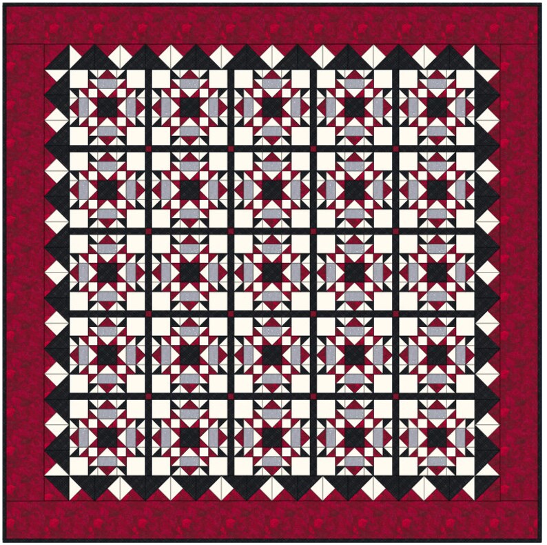 Winter Snowflakes Quilt Pattern - Etsy